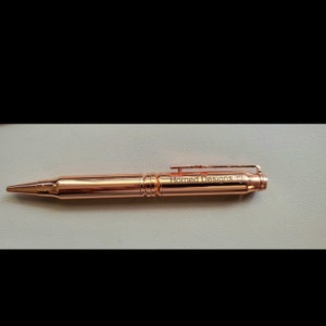 Personalized Bullet Shaped Pen - Custom Engraved Gift for Him ...