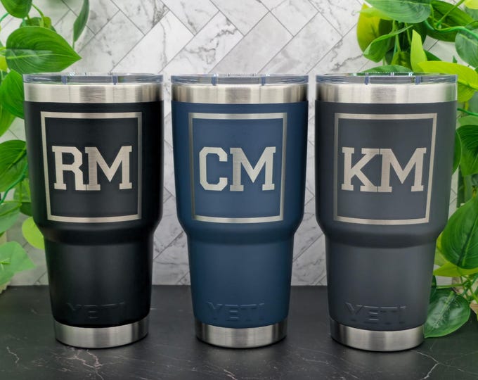 Yeti Rambler Tumbler 30 Oz Personalized Customized Rare Colors - Etsy