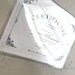 Heavy Duty Protective Cover for Certificates - 8.5x11 Sturdy Plastic ...