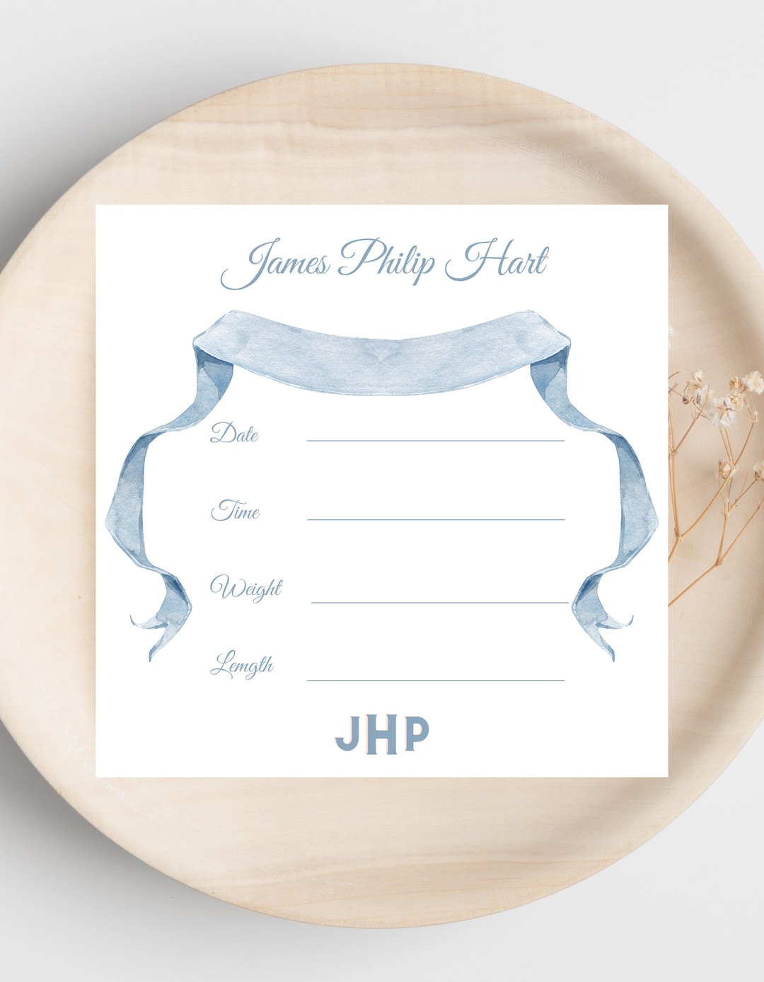 Newborn Announcement Sign, Personalized Newborn Sign, Newborn Baby ...