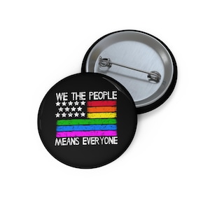 Social Equality Button – Activism Protest Pin, Political Statement ...