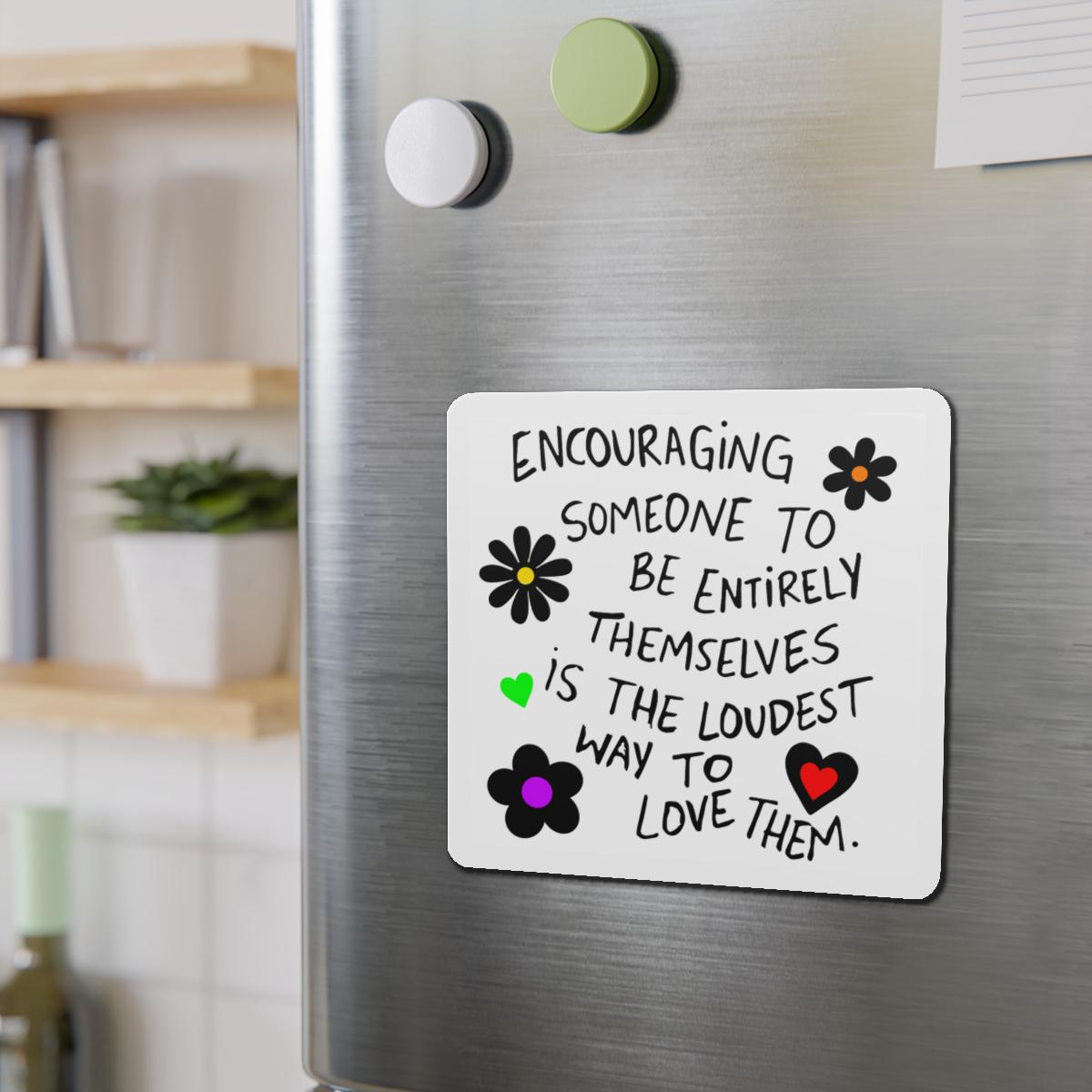 Encouraging Magnet: Motivational Fridge Decor, Positive Affirmation ...