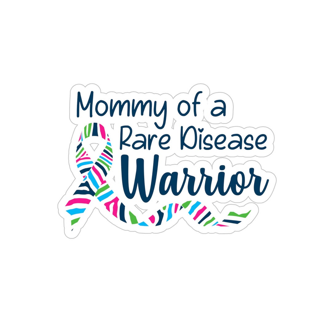Rare Disease Transparent Outdoor Sticker Die-cut - Etsy