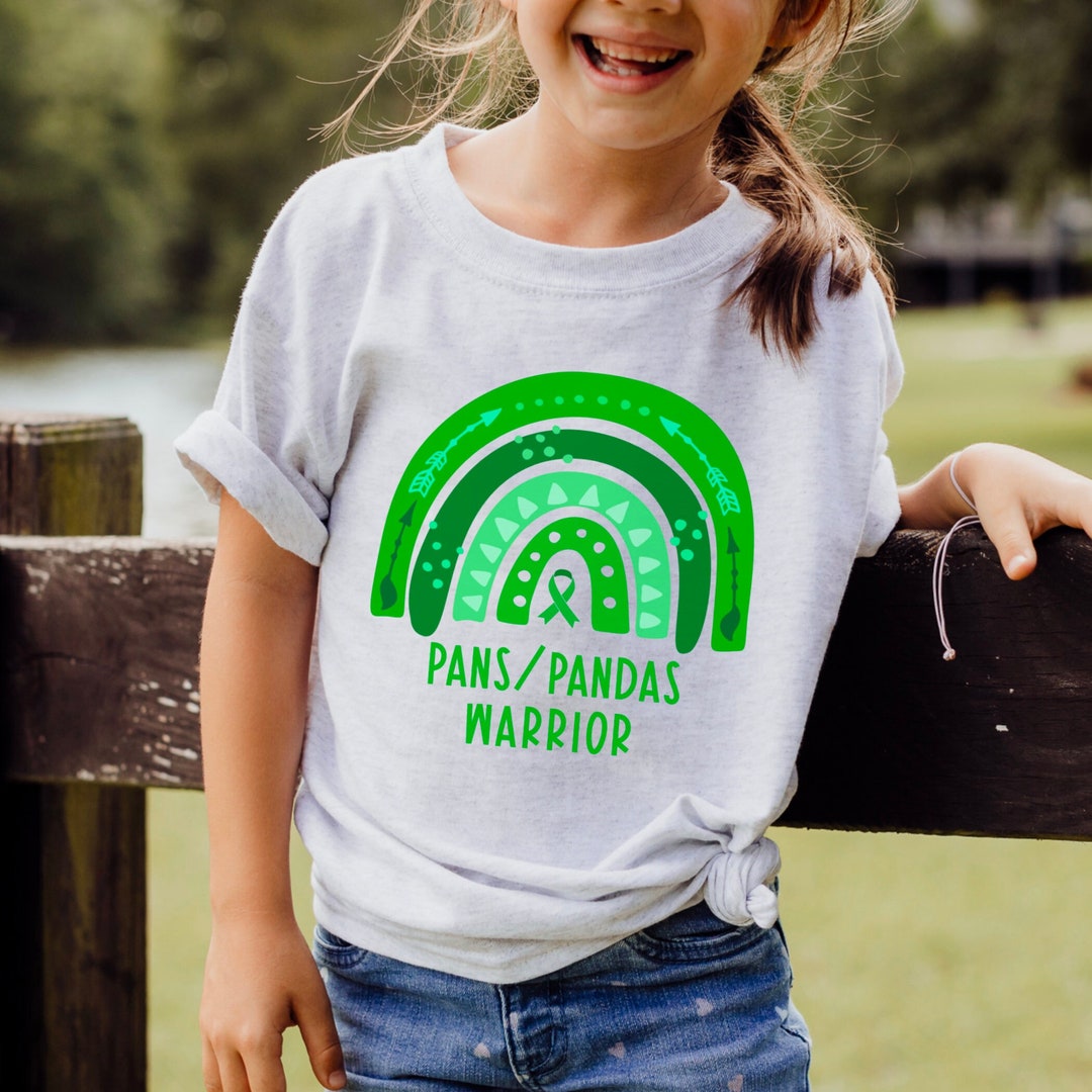 Kids PANS/PANDAS Warrior Tee: Youth Neuropsychiatric Disorder ...