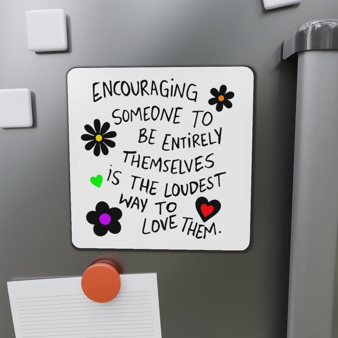 Encouraging Magnet: Motivational Fridge Decor, Positive Affirmation ...