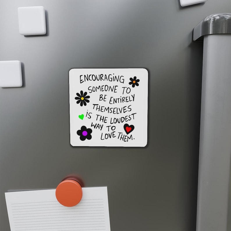 Encouraging Magnet: Motivational Fridge Decor, Positive Affirmation ...
