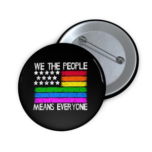 Social Equality Button – Activism Protest Pin, Political Statement ...