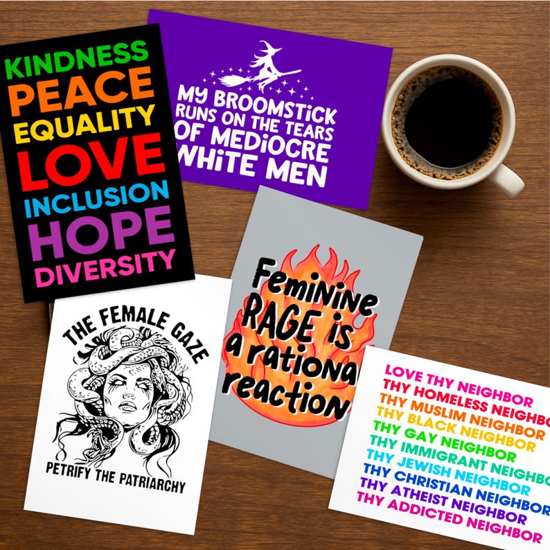 Choose Your Own Protest Postcards – Political Activism Cards for ...