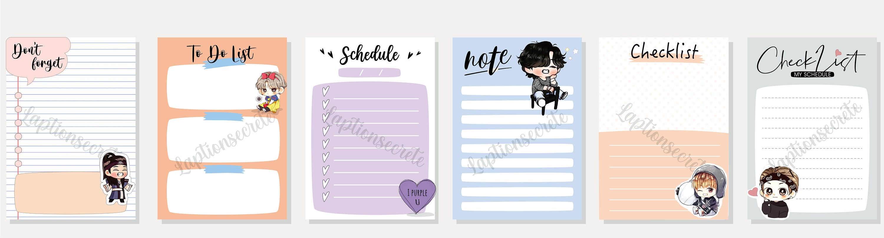 Cute Daily to Do List Printable, Instant Download, Daily Planner ...