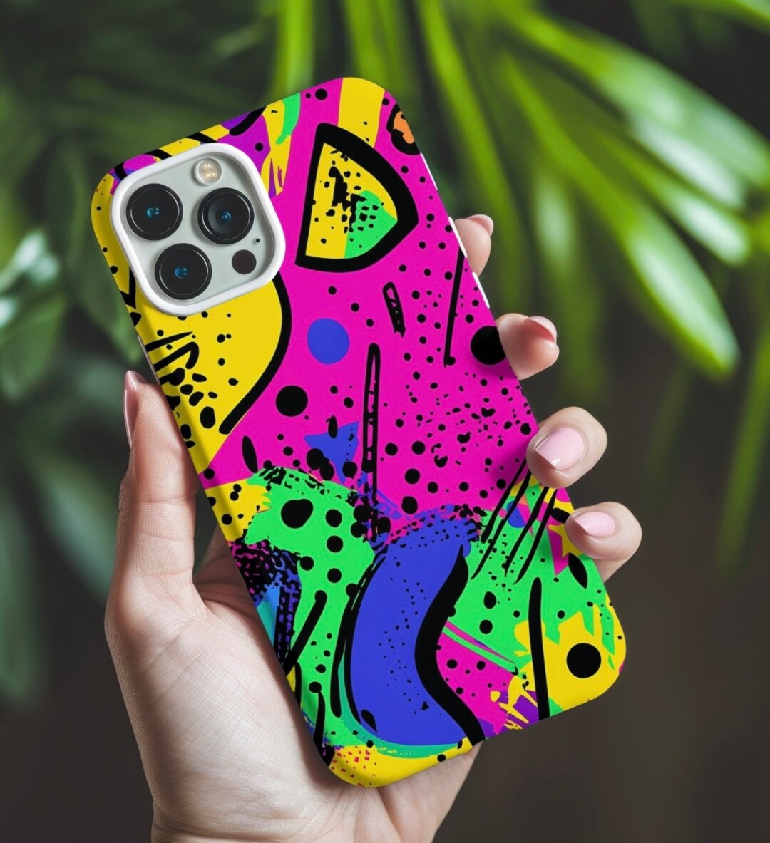 Vibrant Abstract Pop Art Design for Iphone, Samsung, Google Pixel ...