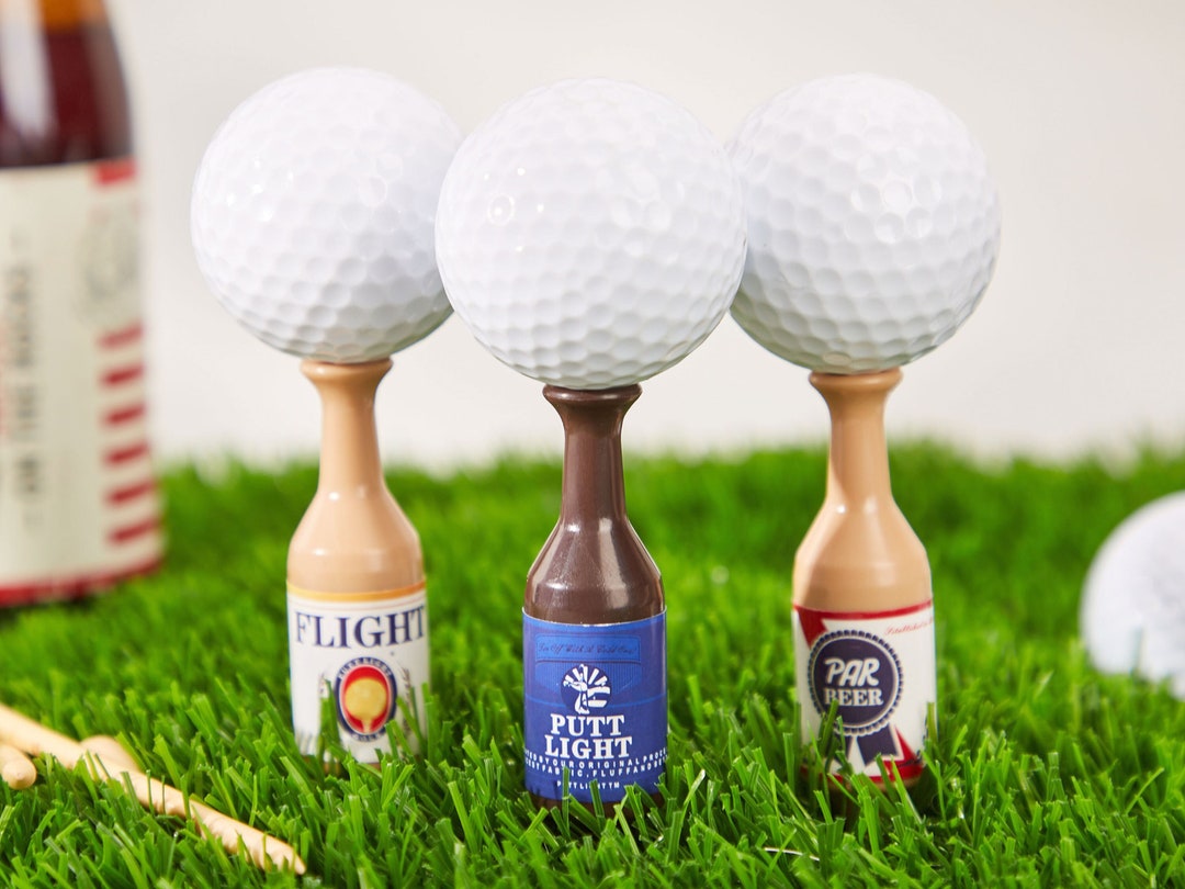 Beer Bottle Golf Tees Golf Gift for Man or Woman Virtually Unbreakable ...