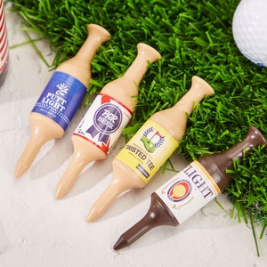 Beer Bottle Golf Tees Golf Gift for Man or Woman Virtually Unbreakable ...
