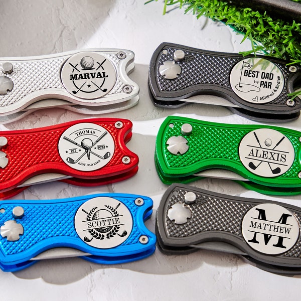 Personalized Divot Tool and Ball Marker - Etsy