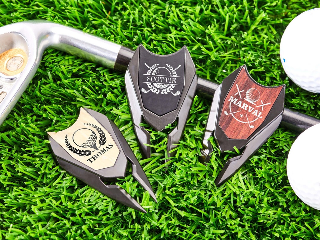 Custom Golf Ball Marker-personalized Golf Divot Tool-engraved Golf ...