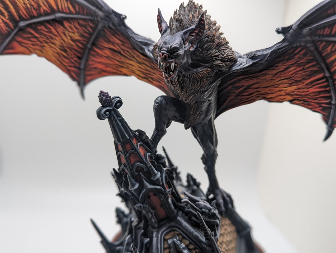 Dire Bat Handpainted Miniature Vampires in Panshaw Dungeons & Dragons ...