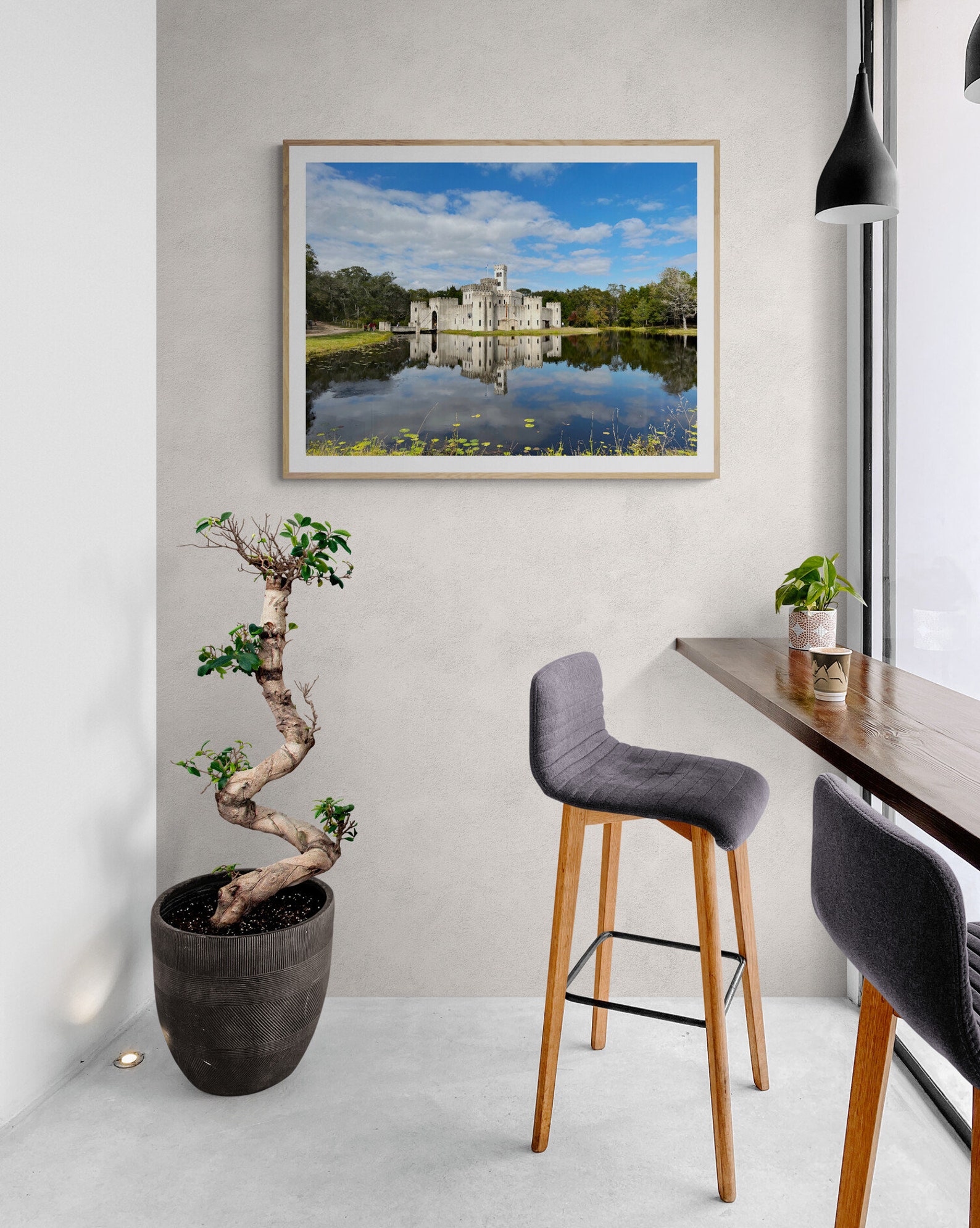 Bellville Texas Castle Photography Art Print, Lake Landscape Metal Art ...