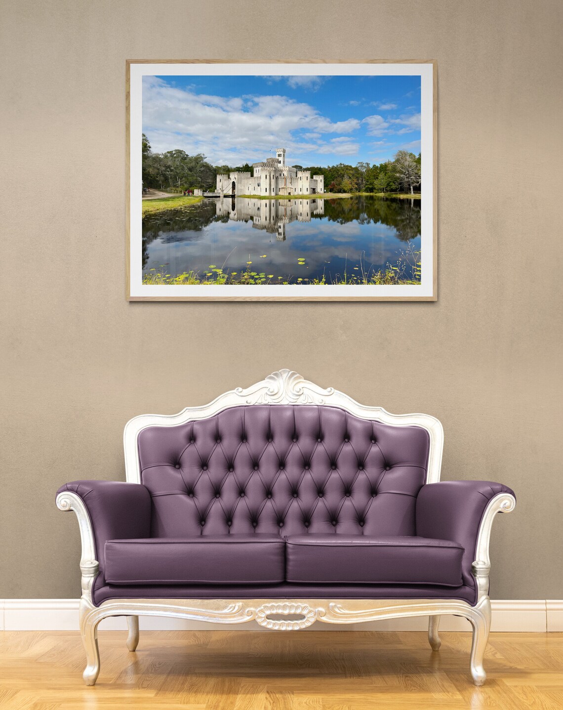 Bellville Texas Castle Photography Art Print, Lake Landscape Metal Art ...