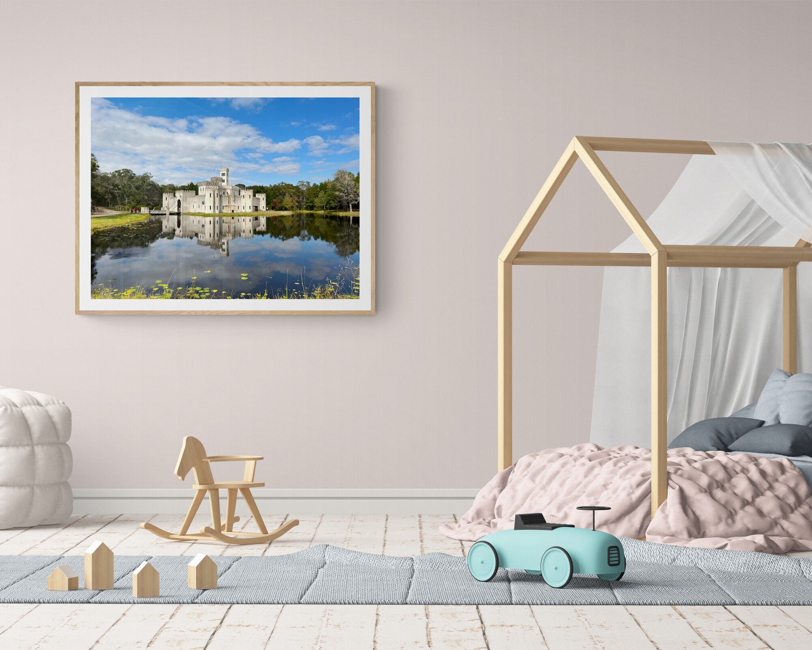 Bellville Texas Castle Photography Art Print, Lake Landscape Metal Art ...