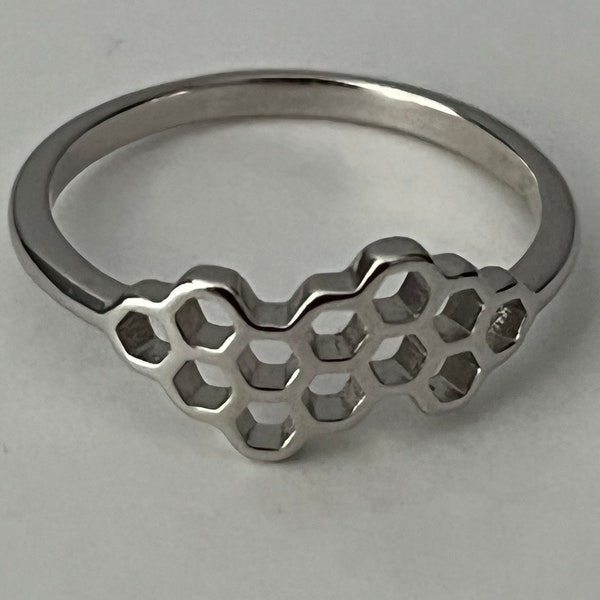 Honeycomb Ring - Etsy