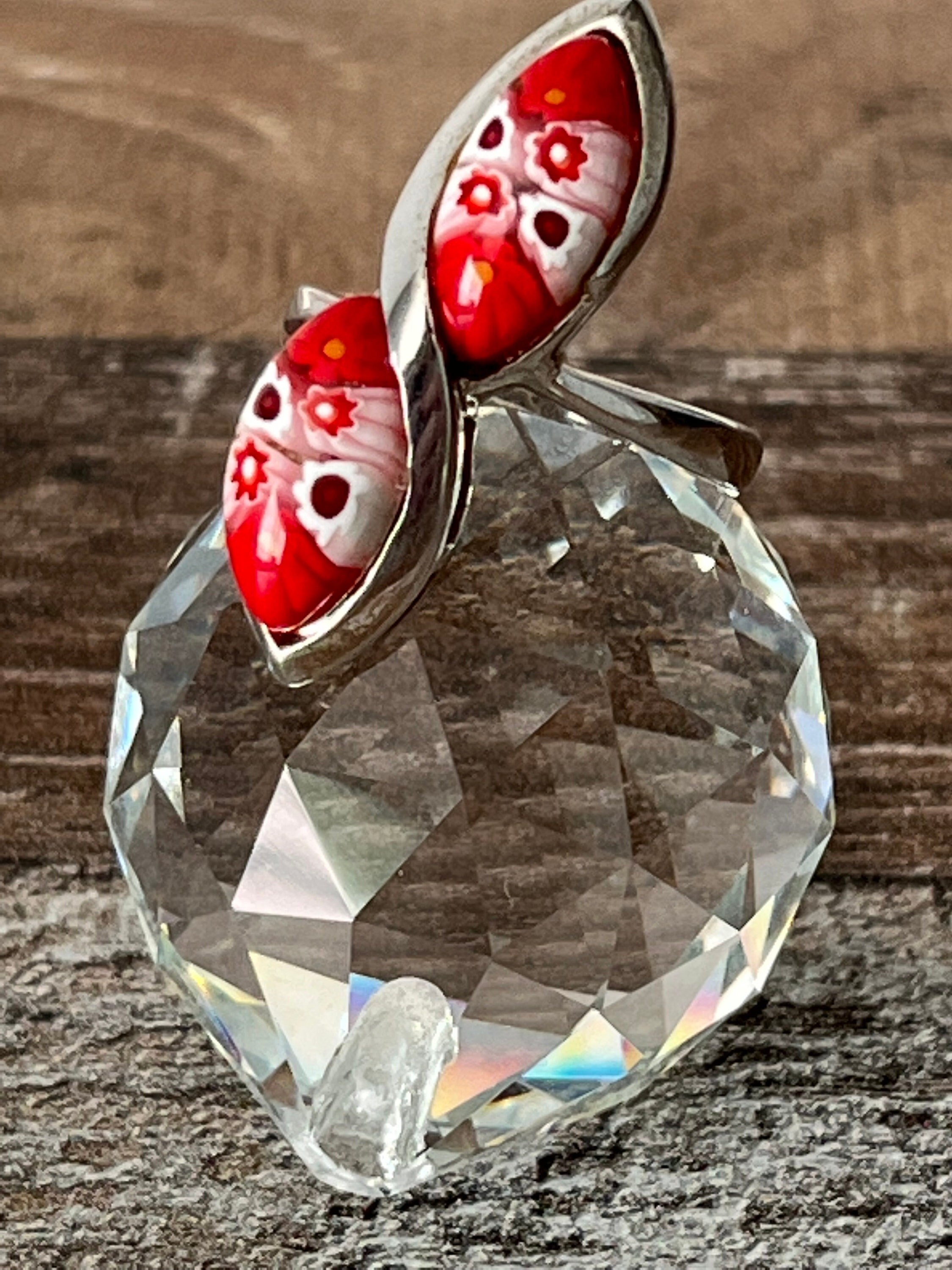 Red Murano Glass Ring Design Ring Murano Glass Ring From - Etsy