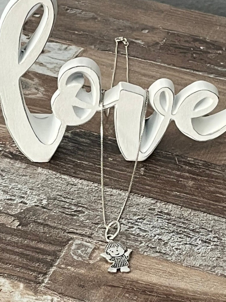 Boy Charm Grandchildren Charm Children Bracelet Necklace - Etsy