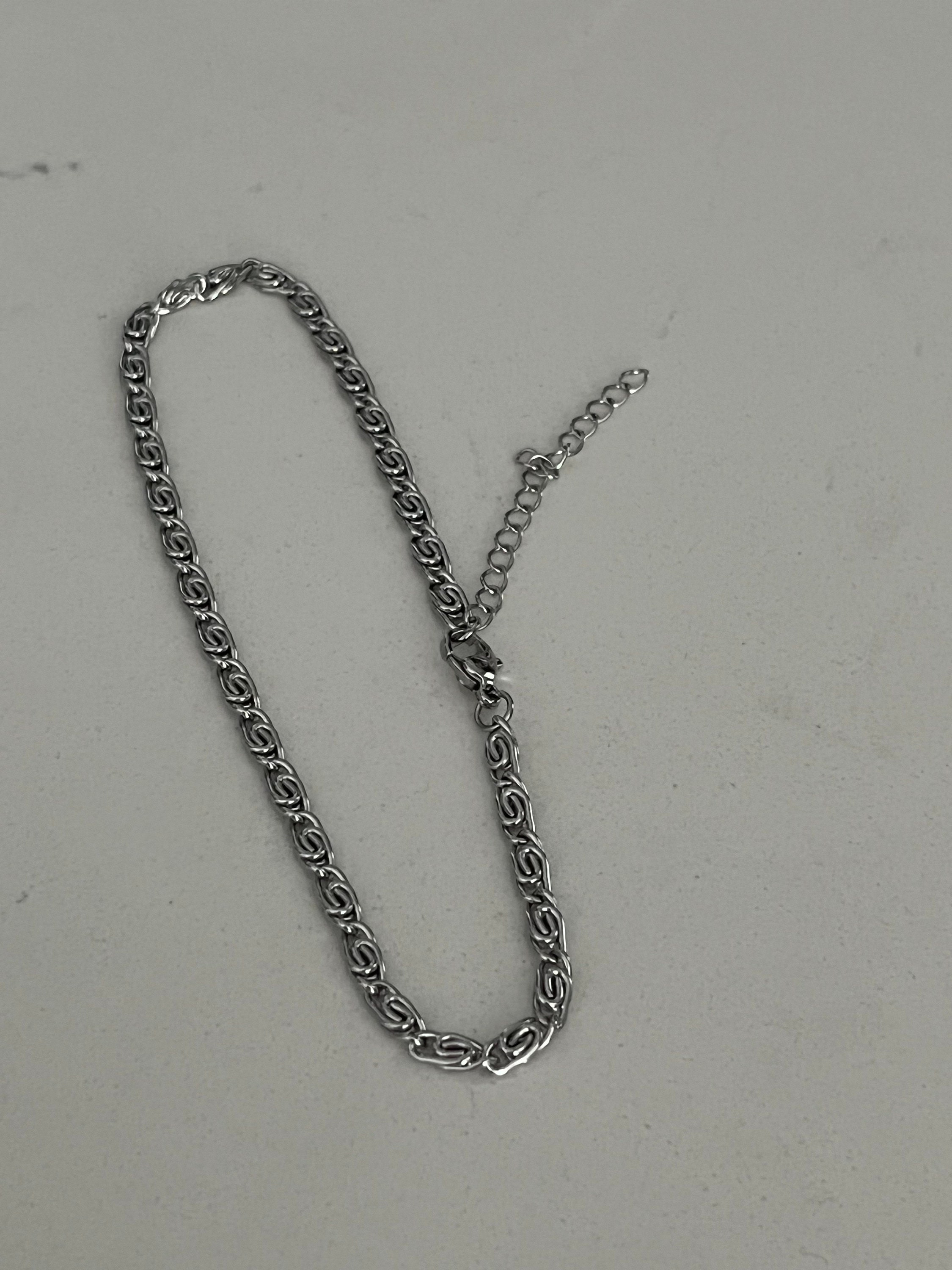 Stainless Steel Scroll Anklet, Plain Anklet, Simple Ankle Anklet, for ...