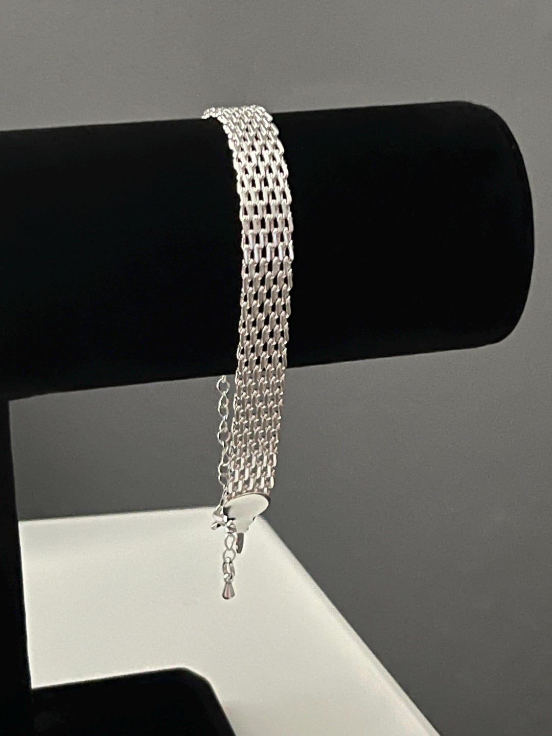 Elegant 925 Sterling Silver Mesh Bracelet - Fashion Jewelry, Perfect ...