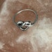 Sterling Silver Celtic Love Knot Ring: Statement Band - Etsy