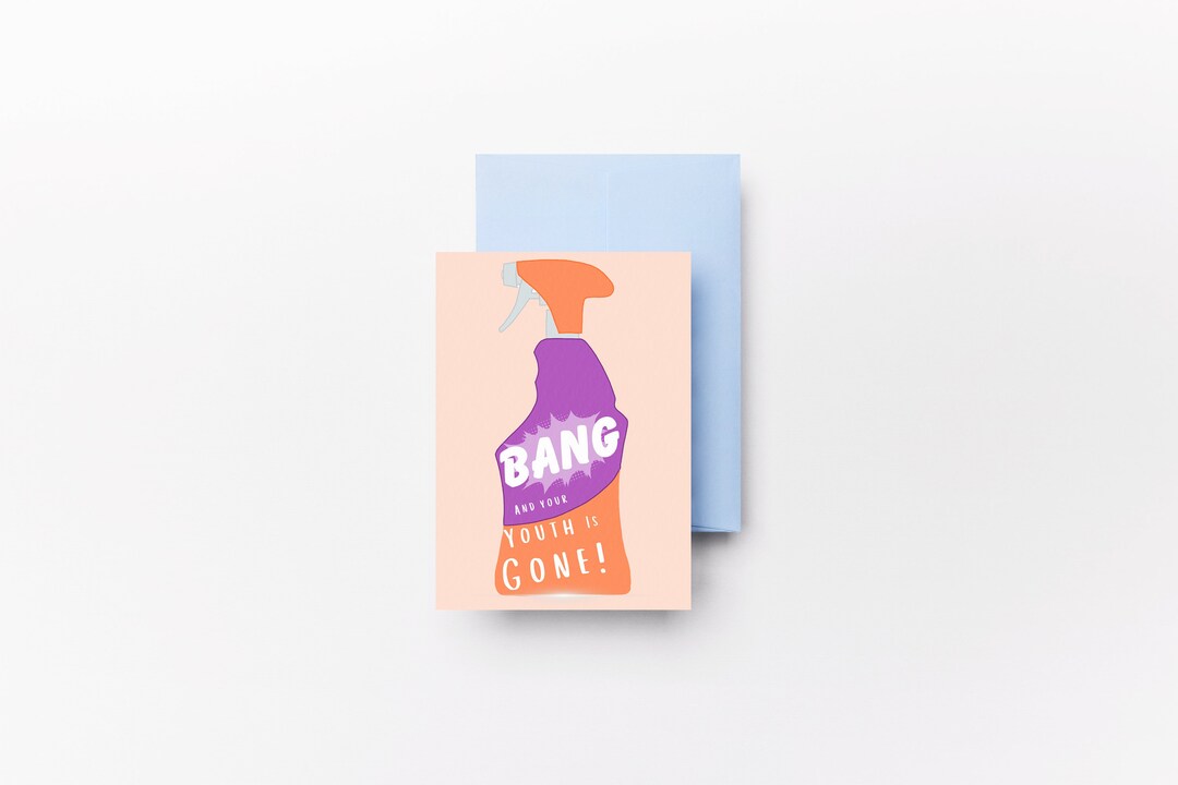 Funny Birthday Card,, Birthday Card for Adults, Greeting Card, Unique ...