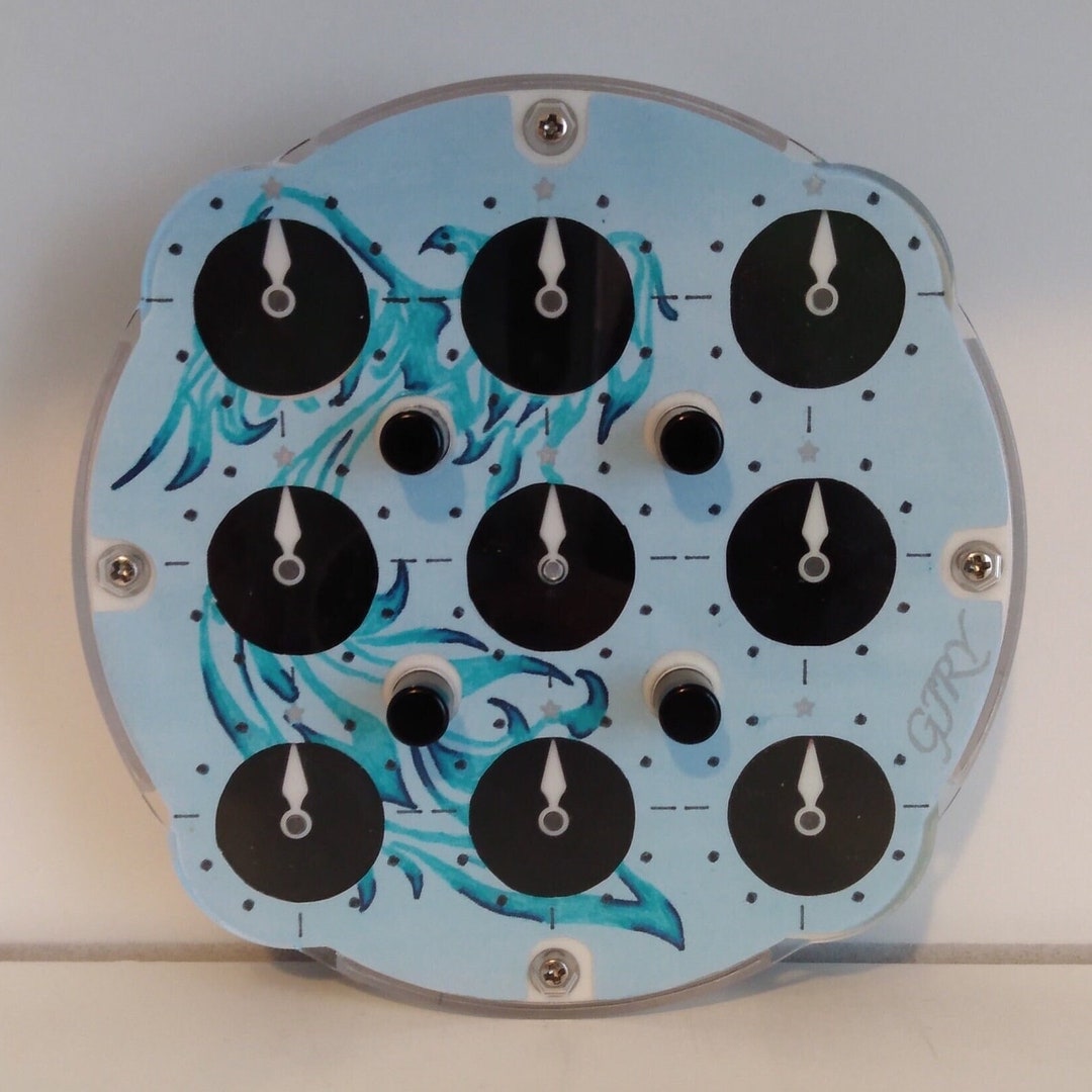 Phoenix GJRY Inserts | Rubik's Clock Cover | Qiyi Clock Inserts - Etsy