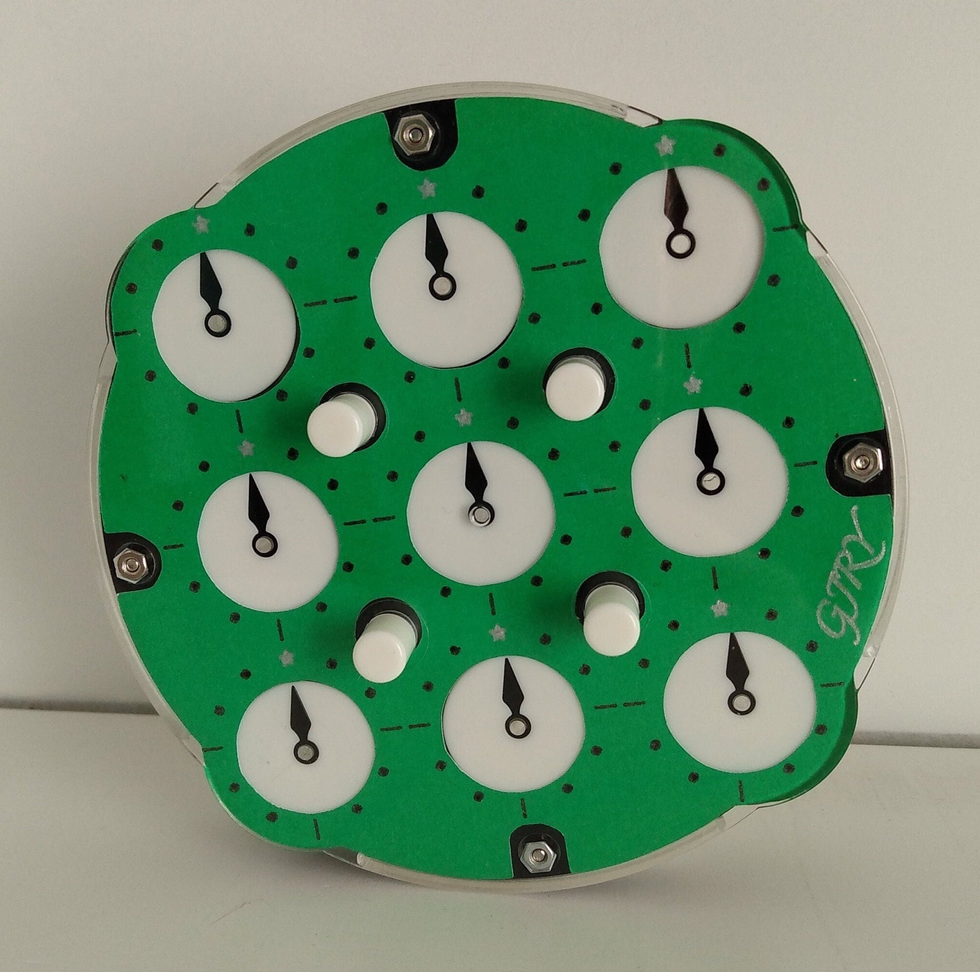 Classic Colors GJRY Inserts | Rubik's Clock Cover | Qiyi Clock Inserts ...