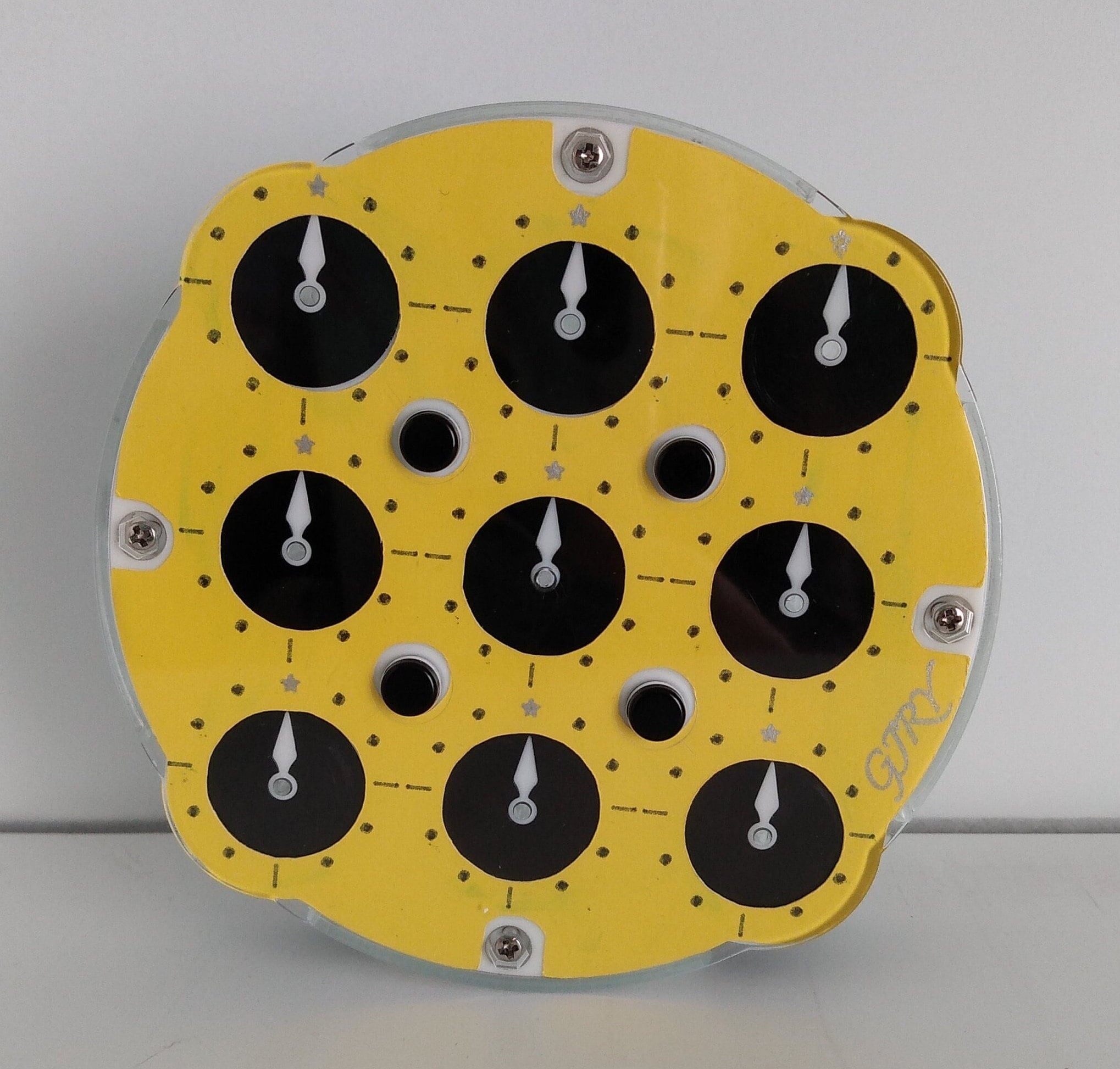 Classic Colors GJRY Inserts | Rubik's Clock Cover | Qiyi Clock Inserts ...