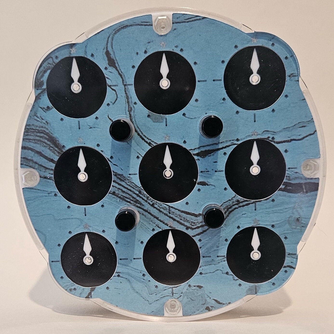 Marbled GJRY Inserts | Rubik‘s Clock Cover | Qiyi Clock Inserts - Etsy