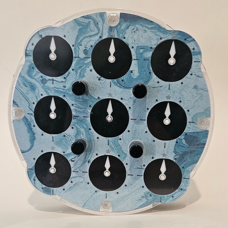 Marbled GJRY Inserts | Rubik‘s Clock Cover | Qiyi Clock Inserts - Etsy