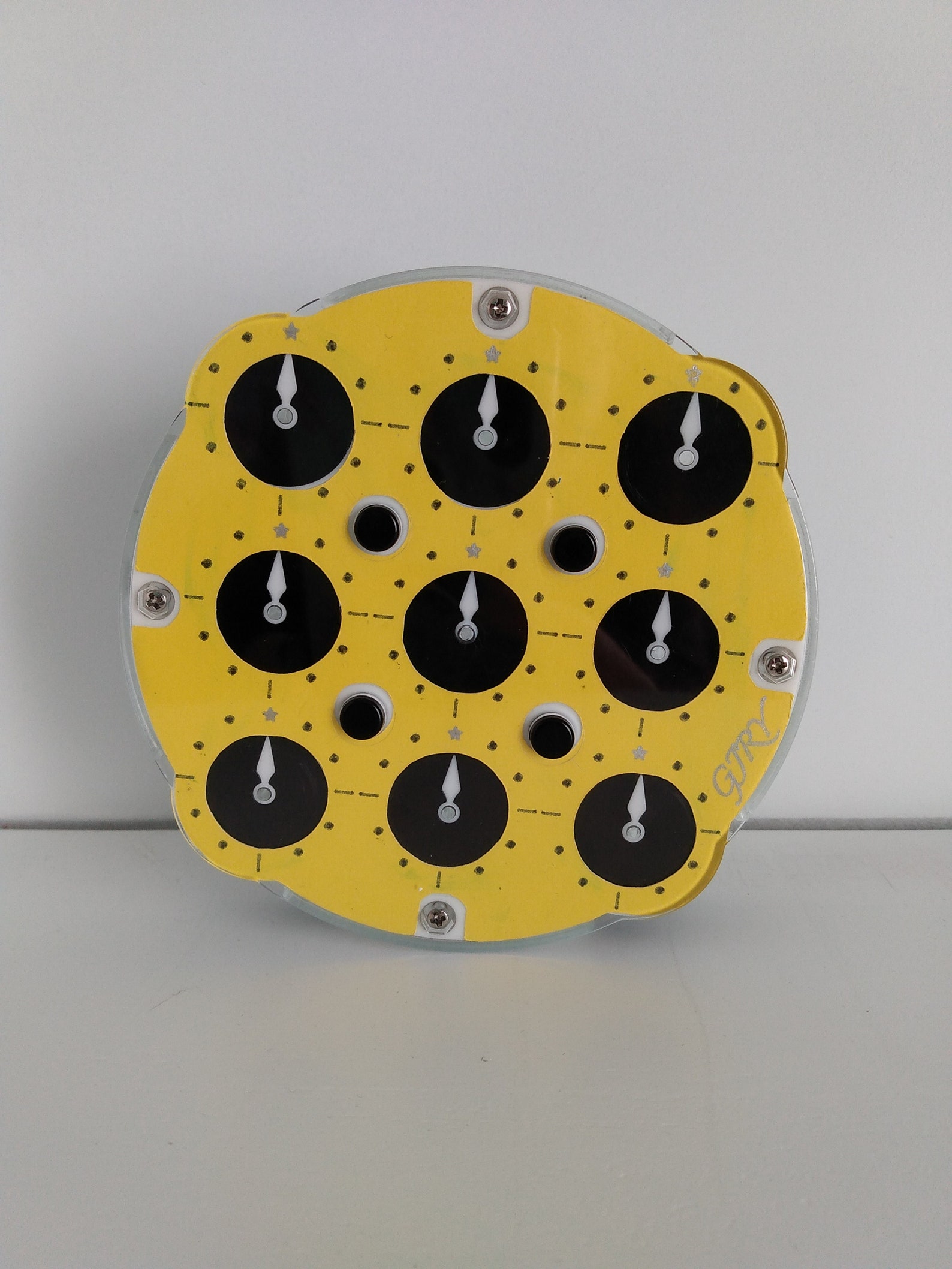 Classic Colors GJRY Inserts Rubik's Clock Cover Qiyi - Etsy