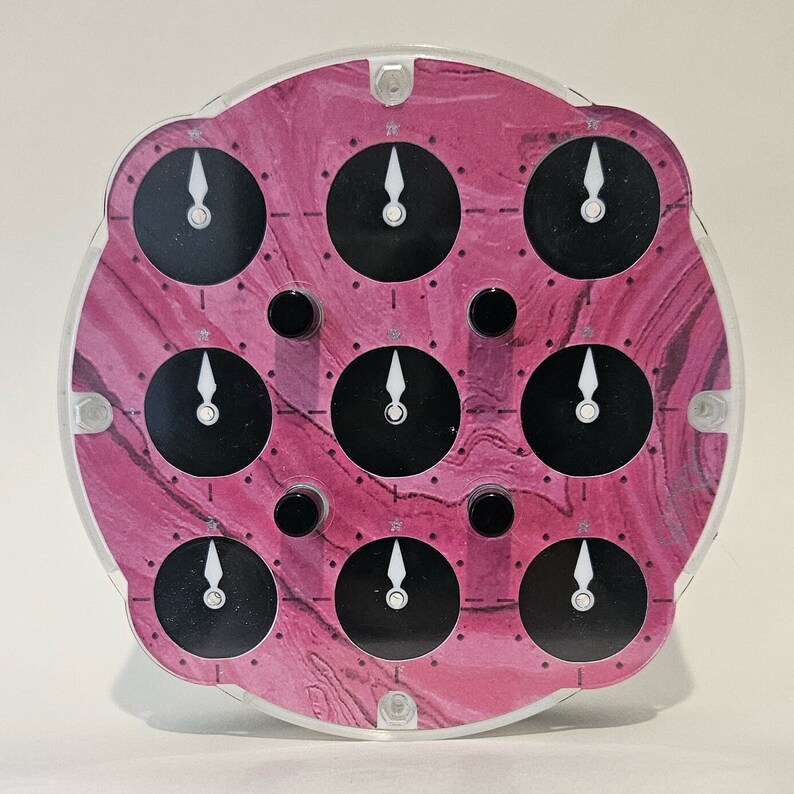 Marbled GJRY Inserts | Rubik‘s Clock Cover | Qiyi Clock Inserts - Etsy