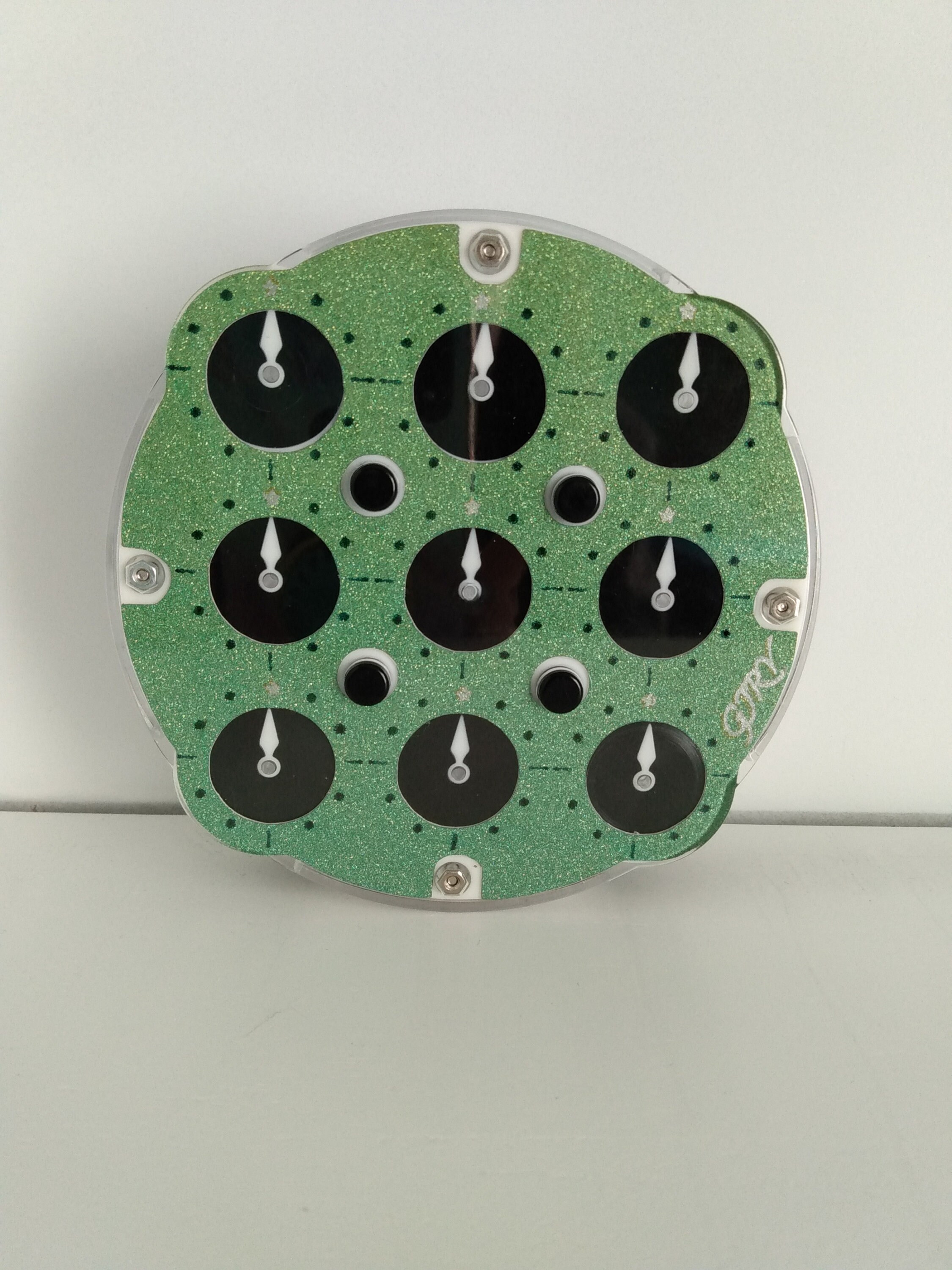 Sparkly GJRY Inserts Rubik's Clock Cover Qiyi Clock Inserts - Etsy