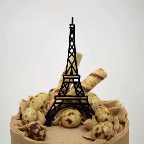 Eiffel Tower Cake Topper - Etsy