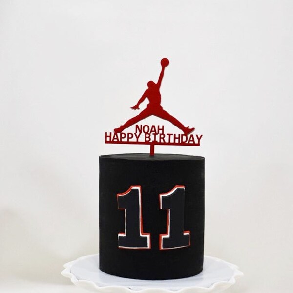 Jordan Cake Topper - Etsy