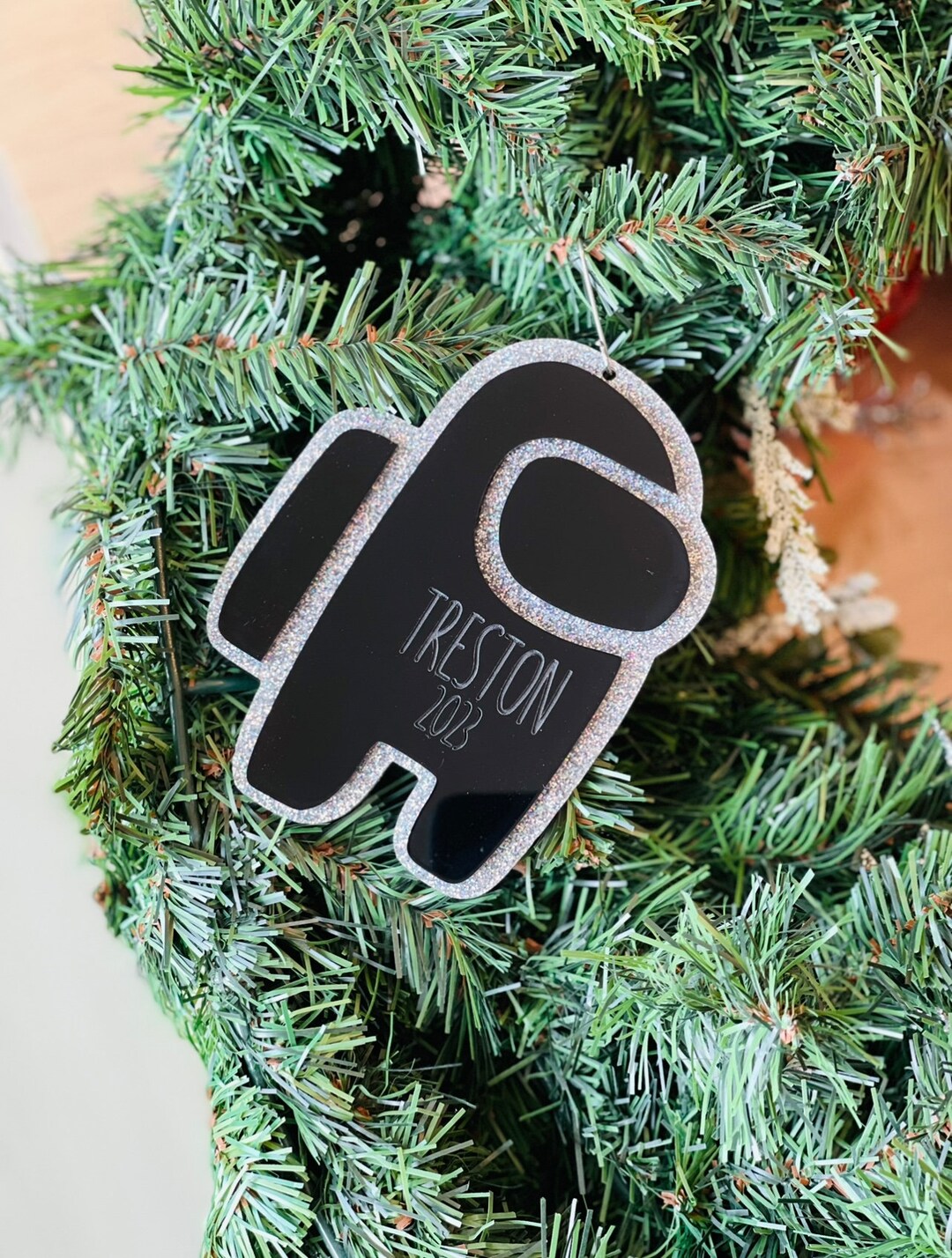 Among Us Ornament, Room Decor, Door Hanger, Backpack Charm, Custom Name ...