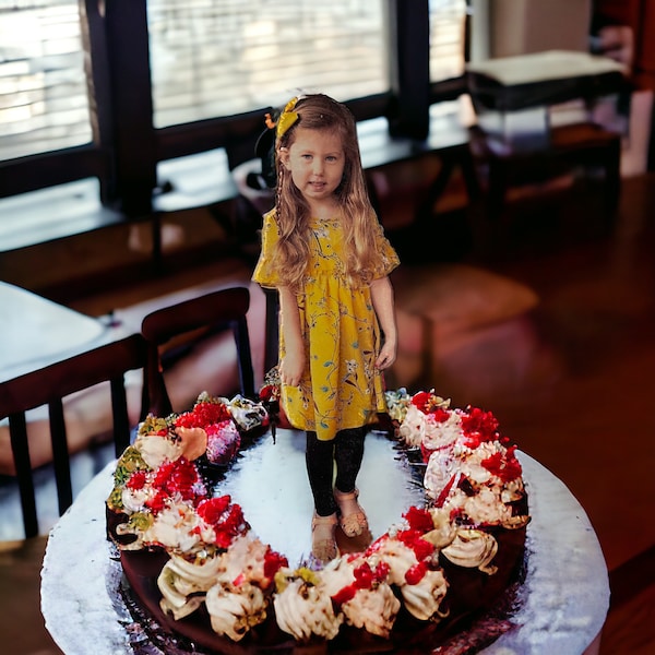 Custom Printed Photo Cake Topper - Etsy