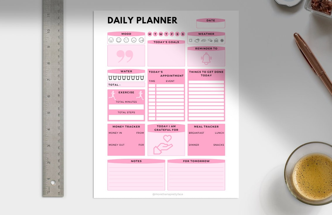 Premium Daily Weekly and Monthly Gratitude Agenda for - Etsy