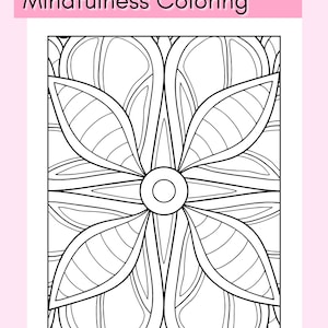 Mindful Colouring to Calm Your Brain: Coloring Book, for Relaxation and ...