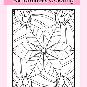 Mindful Colouring to Calm Your Brain: Coloring Book, for Relaxation and ...