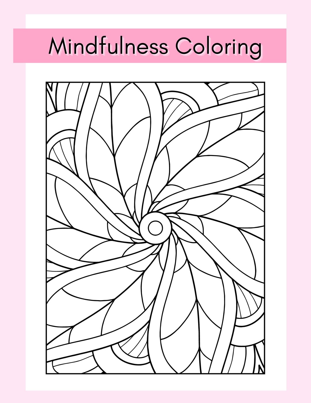 Mindful Colouring to Calm Your Brain: Coloring Book, for Relaxation and ...