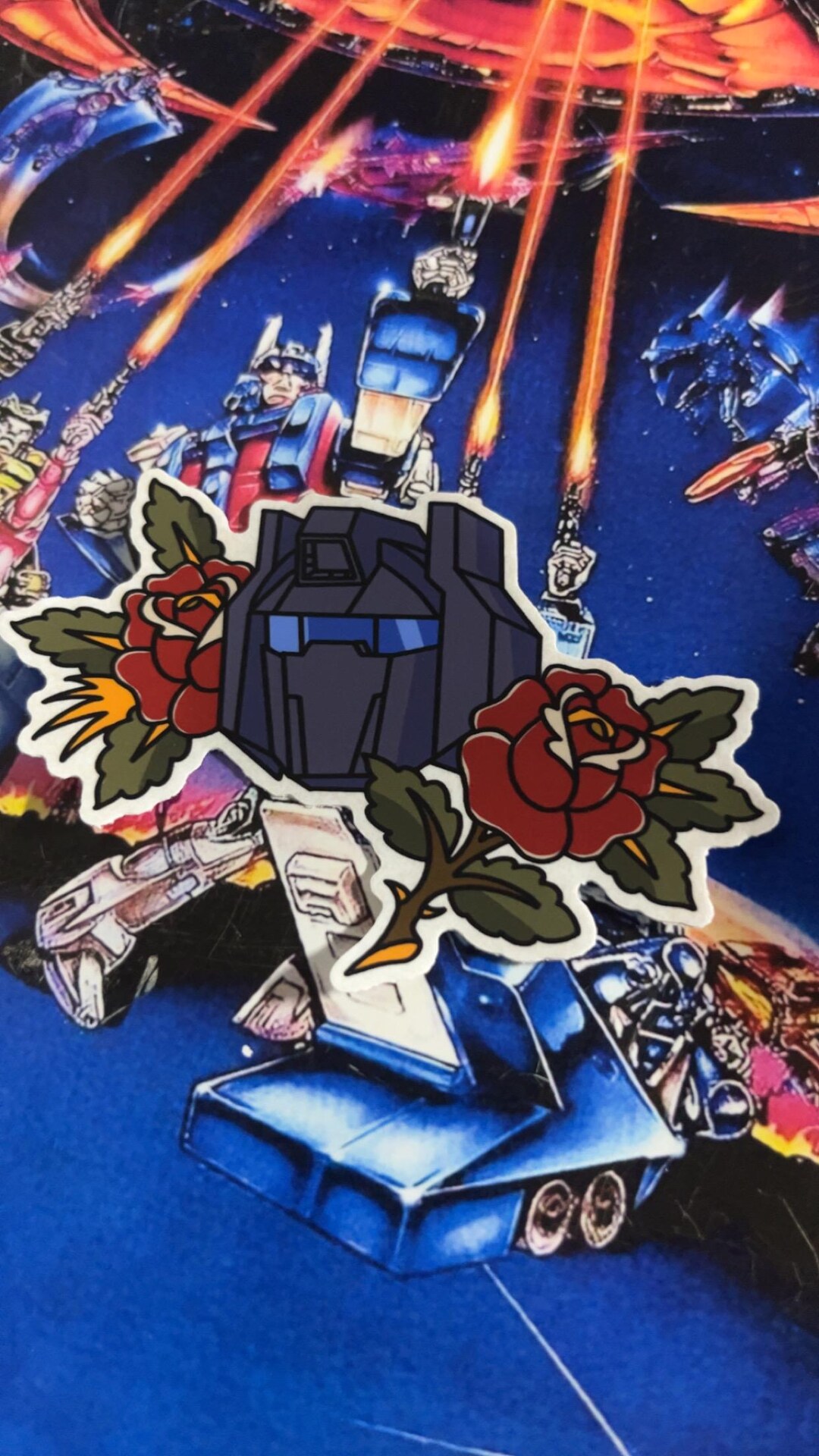 TRANSFORMERS STICKER | Grimlock Sticker | Autobot Sticker - Etsy