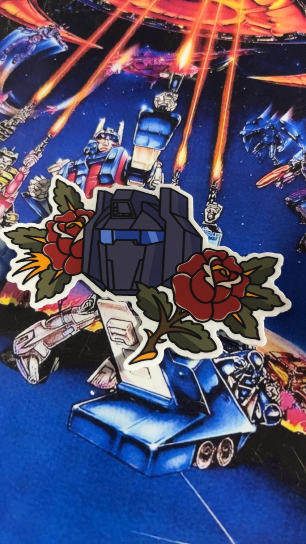 TRANSFORMERS STICKER | Grimlock Sticker | Autobot Sticker - Etsy
