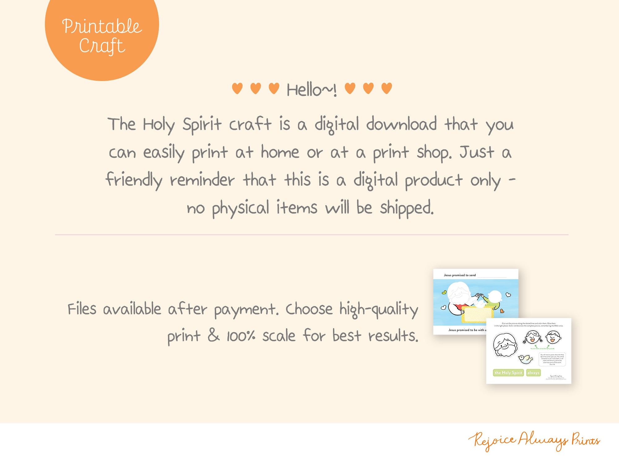 Holy Spirit Craft, Pentecost Craft, Sunday School Printable, Christian ...