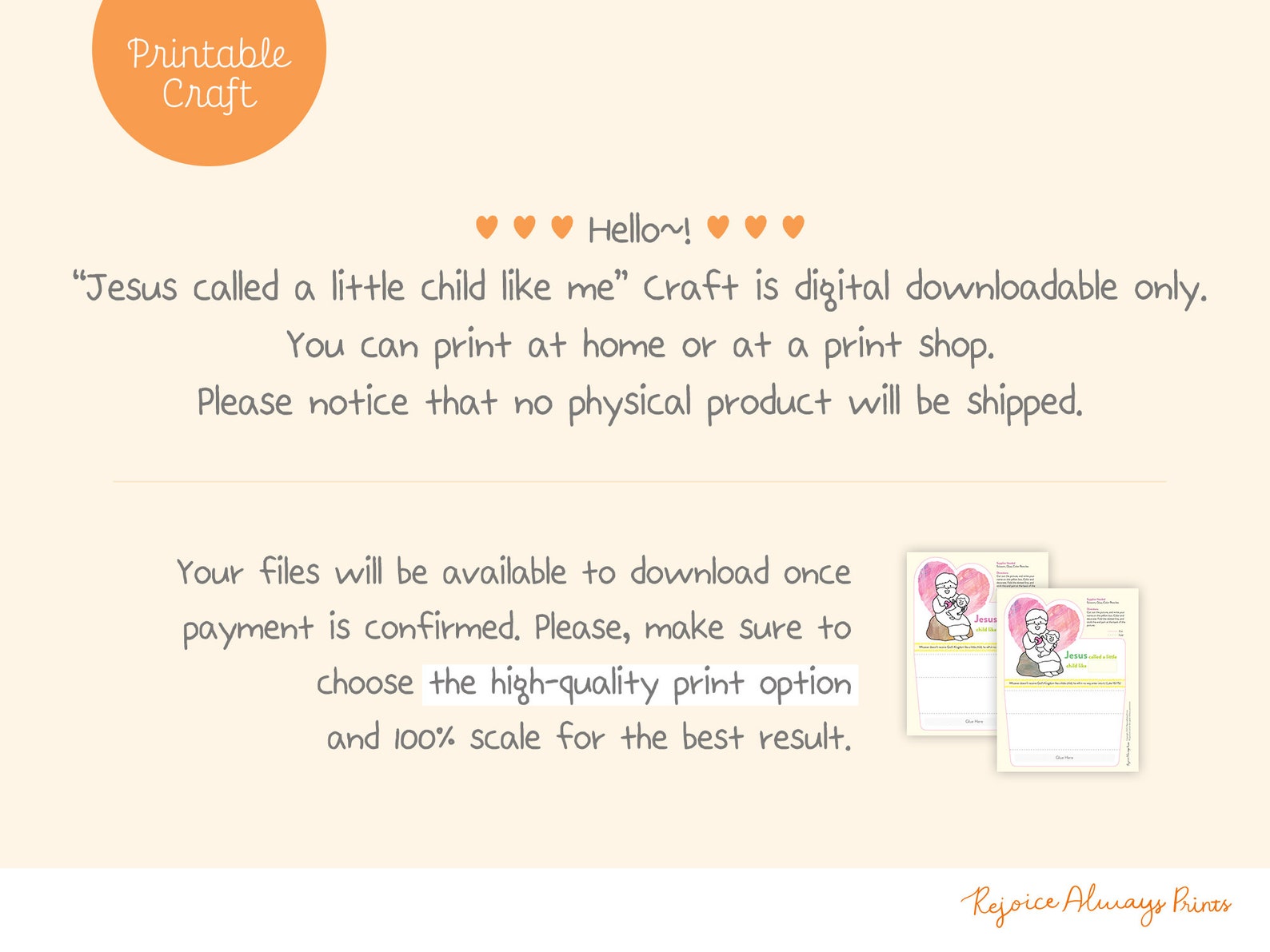 Jesus and the Children Craft, Sunday School Printable, Christian Kids ...