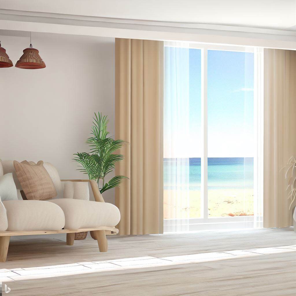 Beach Home Office | Zoom Backgrounds | Home Office Backdrop | Microsoft ...